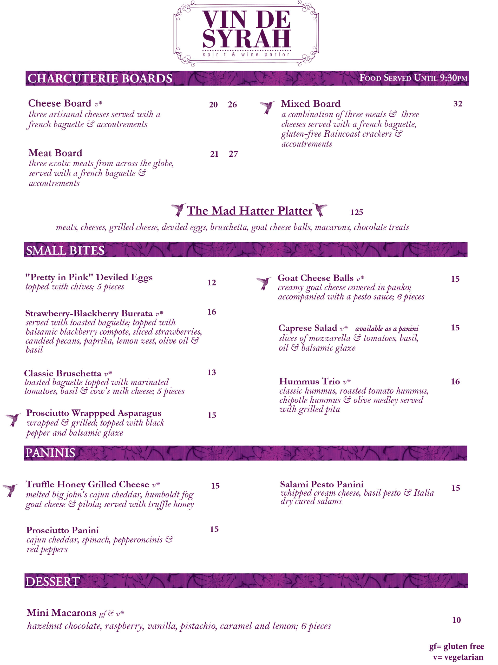 Food & Drink - Vin de Syrah